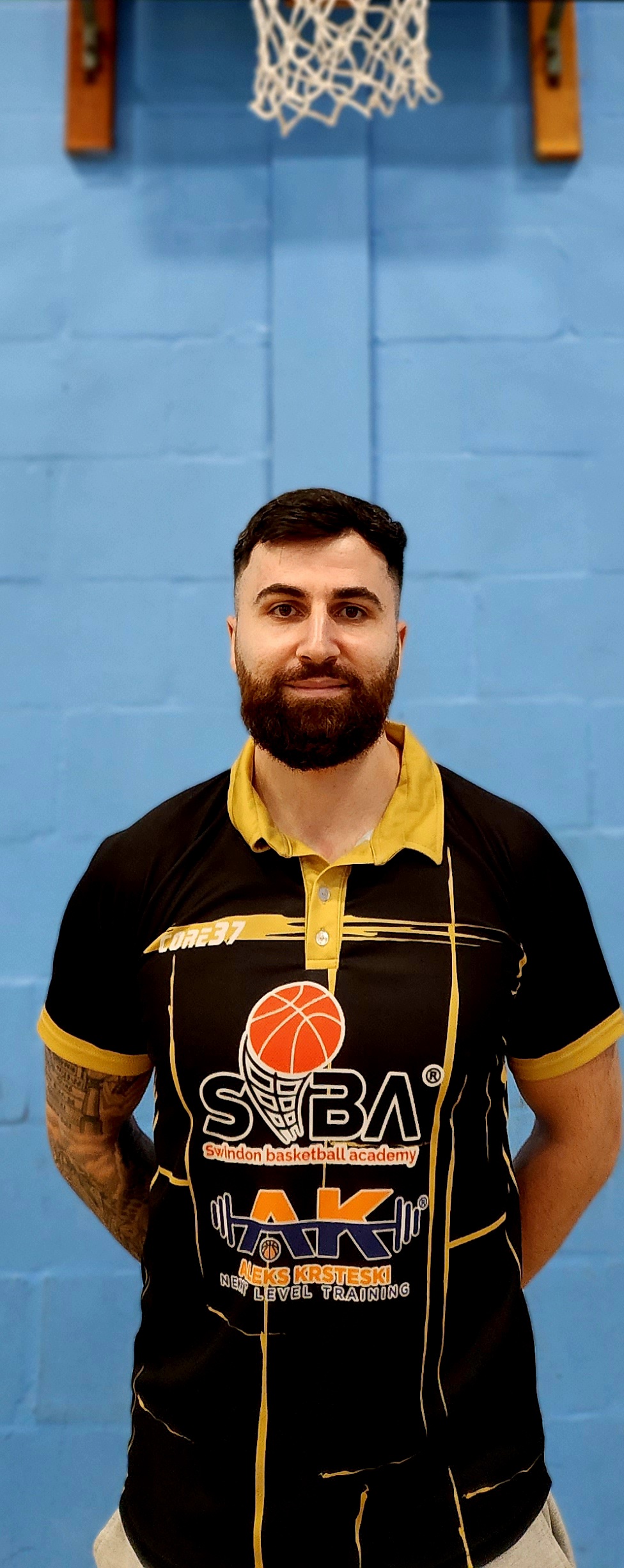 Swindon Basketball Academy Training Club Aleksandar krsteski